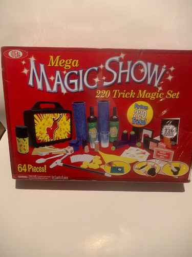Ideal Magic SHOW MEGA Magic 220 Tricks 64 Pieces | eBay