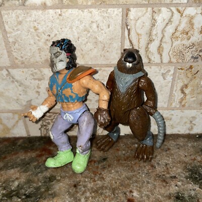 VINTAGE TEENAGE MUTANT NINJA TURTLE (MASTER SPLINTER) & Casey Jones | eBay