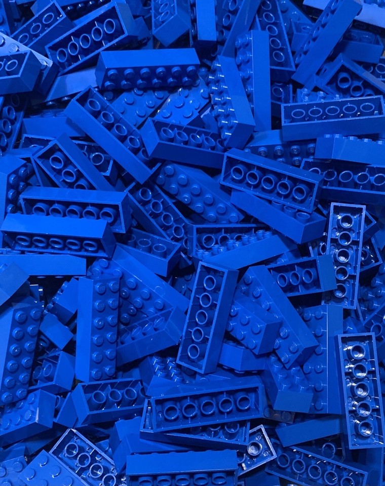 LEGO Blue 2x6 Brick (44237) - 50 New Pieces - Building Bricks | eBay