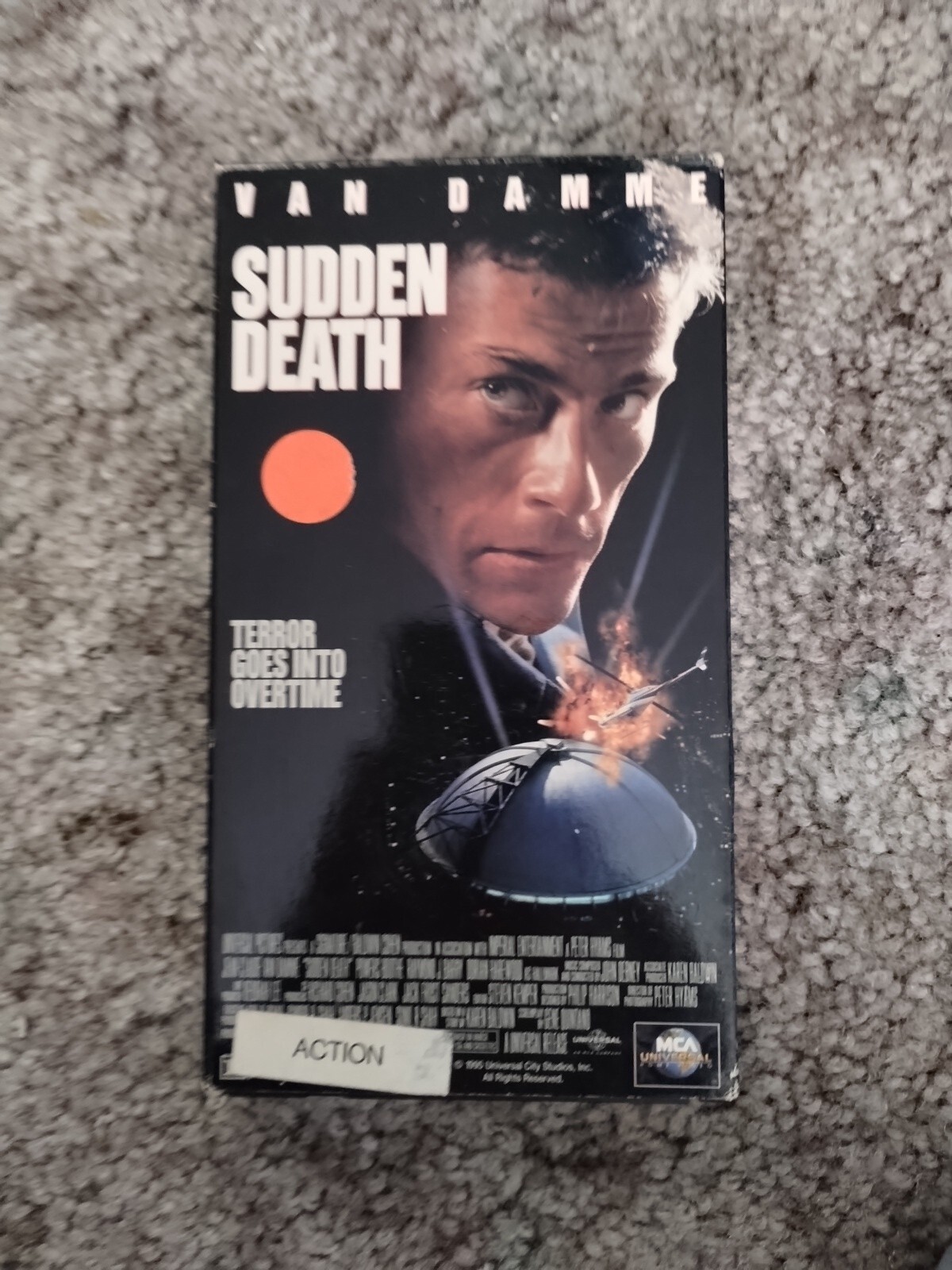 Sudden Death (VHS, 1996) 96898259132| eBay