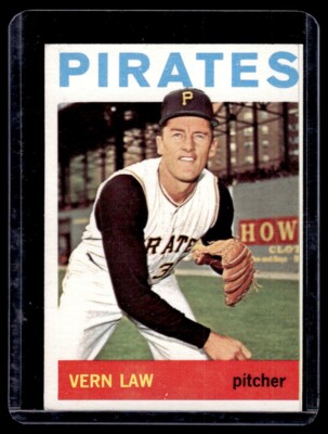 1964 Topps Vern Law Pittsburgh Pirates #472 | eBay