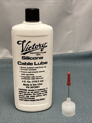 NEW GENUINE VICTORY 2872861 SILICONE CABLE LUBE 4OZ | eBay