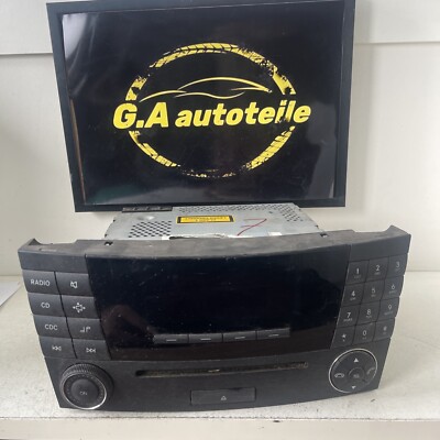 ORIGINAL MERCEDES BENZ E-KLASSE W211 E270 CD-Radio Autoradio ...
