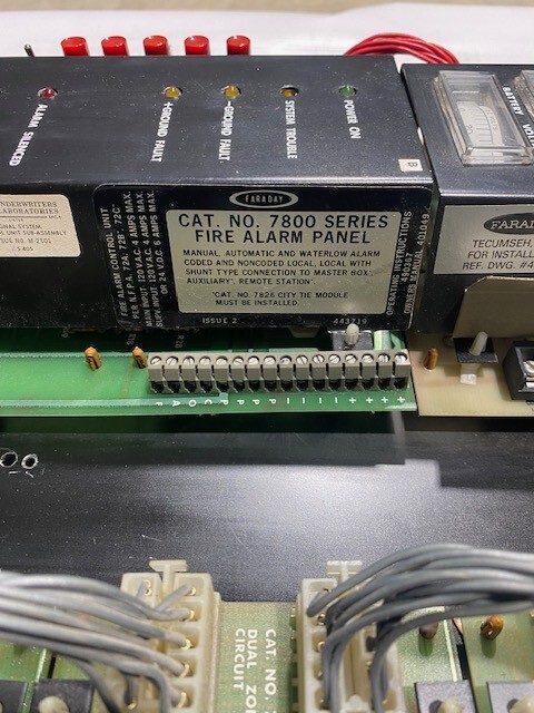 FARADAY 7800 Fire alarm control panel | eBay