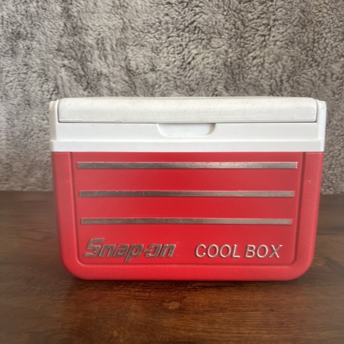 Red SNAP-On COOL BOX Coleman 5205 Cooler 6 Pack 5 QT Lunch Work ...