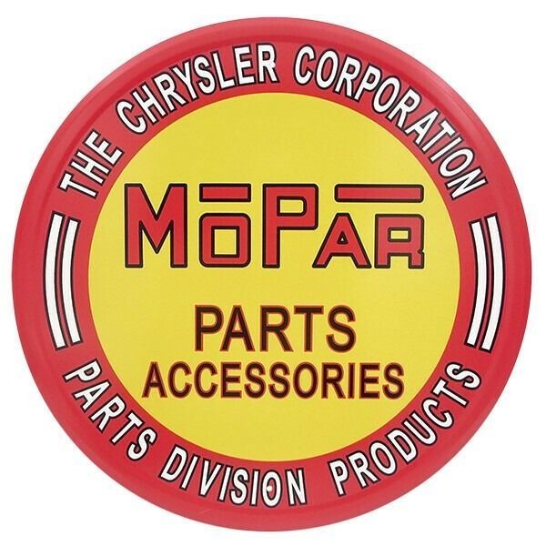 MOPAR Car Parts Round Metal Sign American Garage Tin Collectible | eBay UK