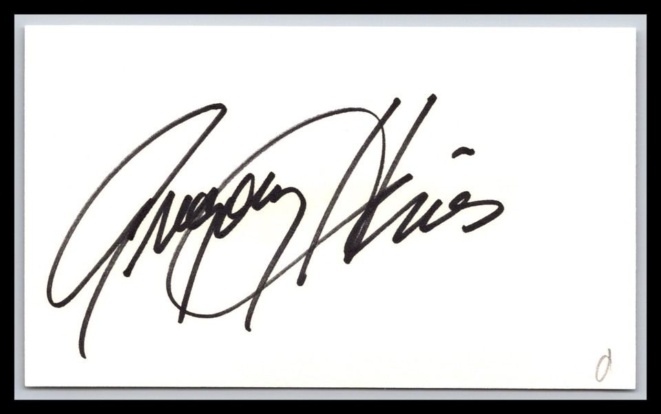 Gregory Hines - Actor - 3x5 Card - Signed / Autograph (d) | eBay