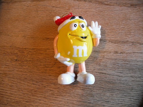 Yellow M&M's Holiday Ornament In Original Box | eBay