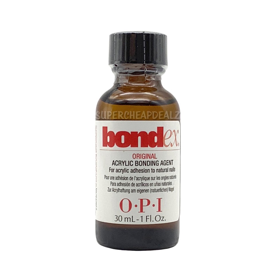 OPI BONDEX Original Acrylic Bonding Agent for Nails .25, .37, 1.0, or 3 ...