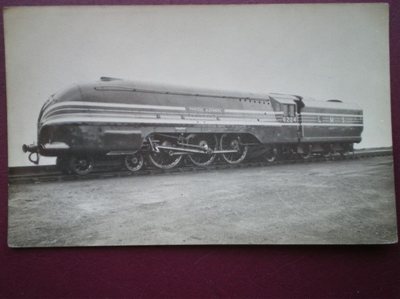 POSTCARD LMS STREAMLINED LOCO NO 6224 PRINCESS ALEXANDRA | eBay
