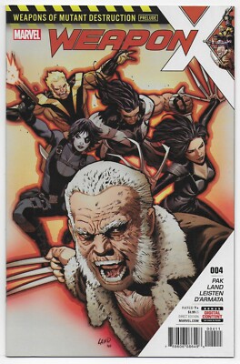 Weapon X 4 Marvel Comics Wolverine Sabretooth Weapons of Mutant ...