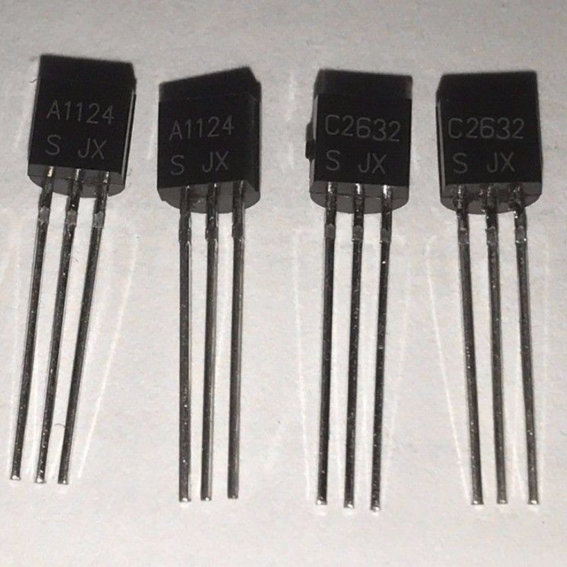 5pairs OR 10PCS Transistor PANASONIC TO-92 2SA1124-S/2SC2632-S A1124-S ...