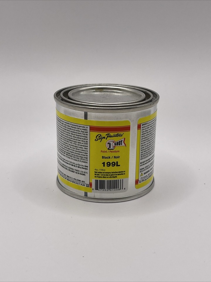 1 Shot Lettering Enamel - 4oz ONE SHOT Paint Pinstriping Custom New | eBay