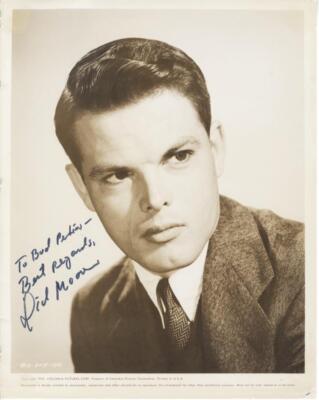 DICK "DICKIE" MOORE-ORIGINAL AUTOGRAPHED PHOTO-"OUR GANG'-"THE LITTLE ...