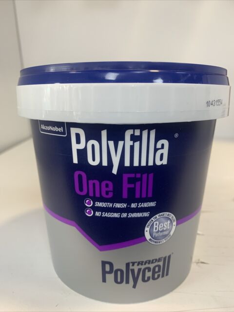 4x Polycell Polyfilla One Fill 1l 5093025 for sale online | eBay