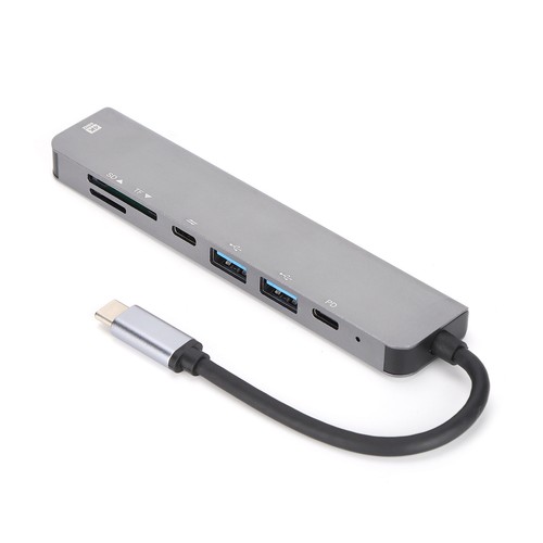 Type C Hub Type C To HD Multimedia Interface USBx2 Type C Female Port 1 ...