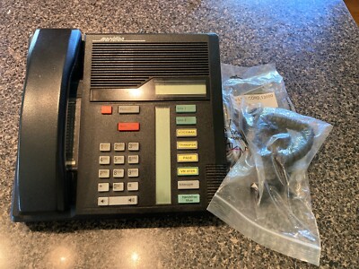 Nortel Norstar meridian BLACK M7208 telephone desk set NT8B30AE made-in ...