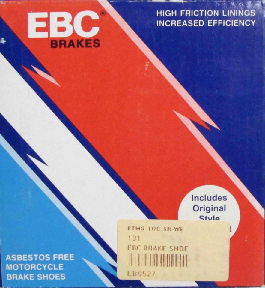 EBC - 527 - BRAKE SHOES ATV, OFFROAD, & STREET BIKE REAR FOR YAMAHA | eBay