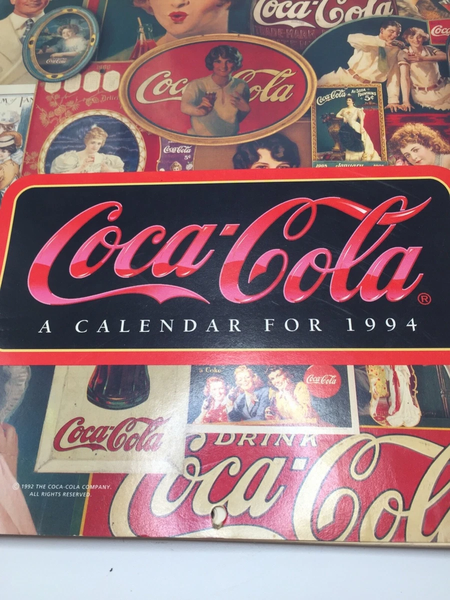 1994 Coke Pin Up Calendars