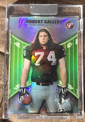 ROBERT GALLERY 04 TOPPS PRISTINE UNCIRCULATED REFRACTOR ROOKIE RAIDERS ...