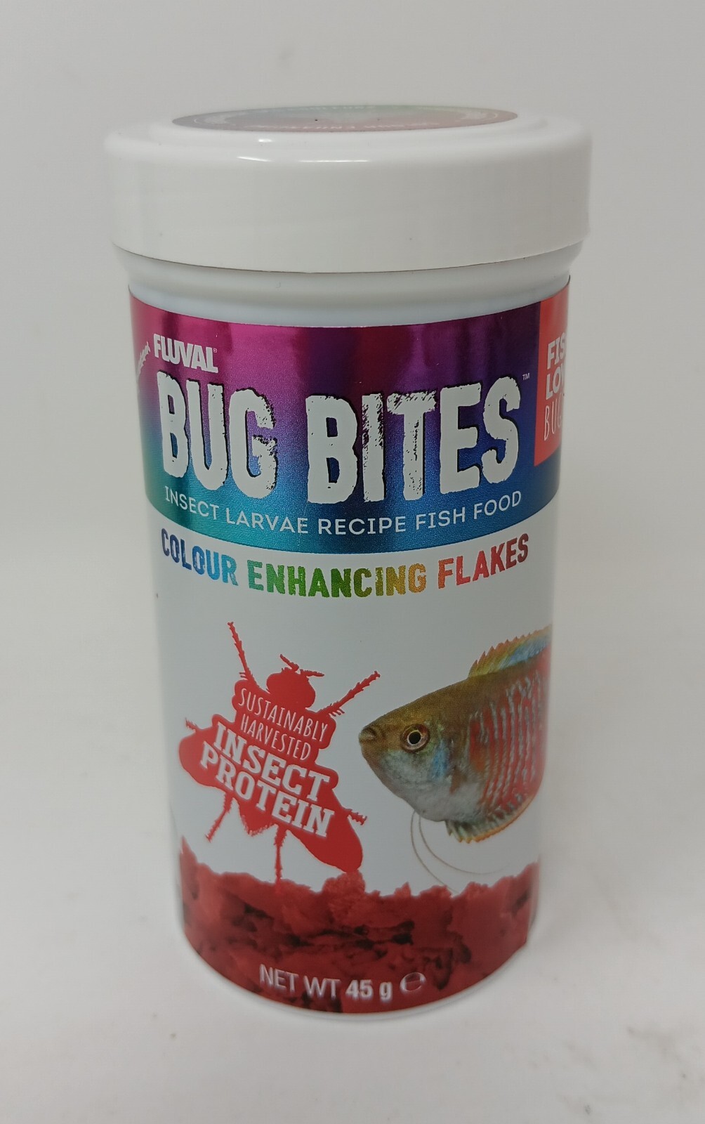 Fluval Bug Bites Aquarium Fish Food Tropical Cichlid Goldfish ...