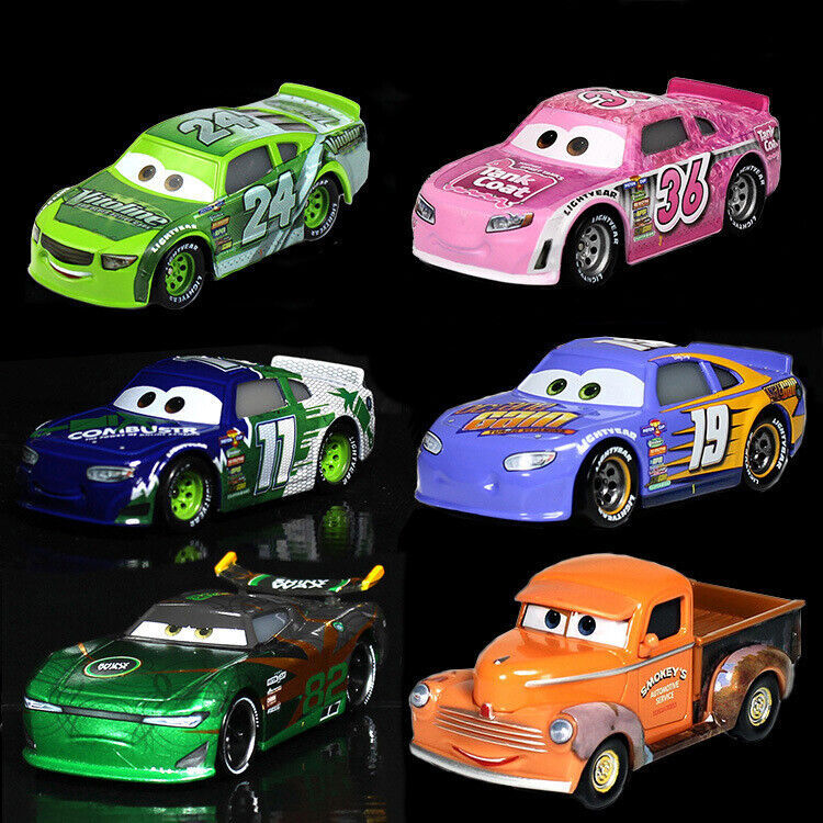 Disney Pixar Cars Diecast Lot Lightning McQueen Model Car Toy Gift For Kids
