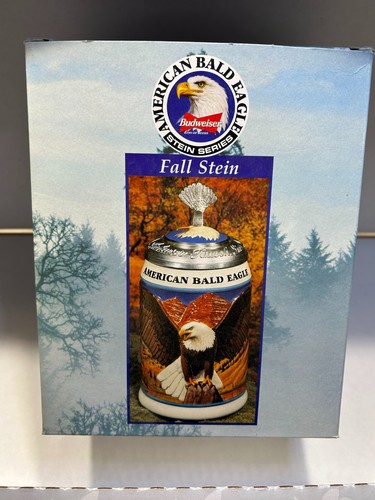 collectible anheiser bush American Eagle stein series Fall Stein new in ...