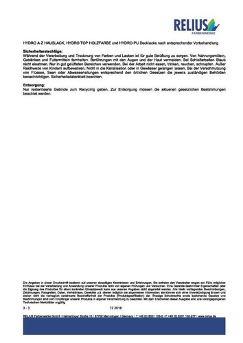 Relius Premium Ventilack weiß seidenglänzend Grund-, Zwischen- und ...