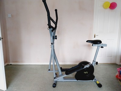 OPTI MAGNETIC 2 IN 1 CROSS TRAINER AND EXERCISE BIKE | eBay UK