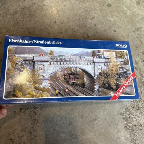 VINTAGE POLA Ho Scale Kit Rail/Road Bridge NEW SEALED 310621 | eBay