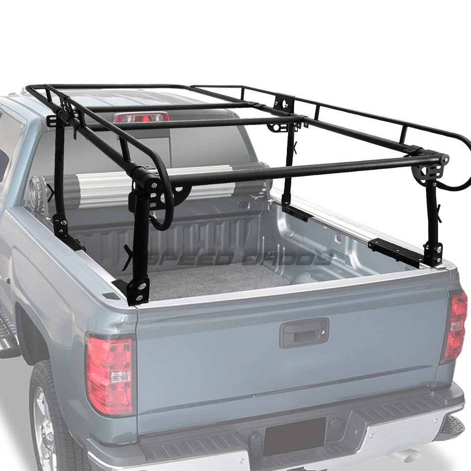 132"X 57" UNIVERSAL PICKUP TRUCK LADDER RACK TRUNK BED OVER CAB CARGO ...