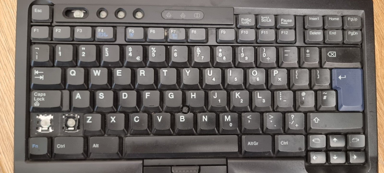 IBM keyboard SK-8840 KEYBOARD PS/2 Ultra PS/2 Wired Keyboard Trackpoint ...