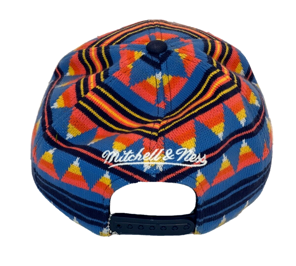 Oklahoma City Thunder Mitchell & Ness OKC NBA Cap Hat Ethnic Tribal ...