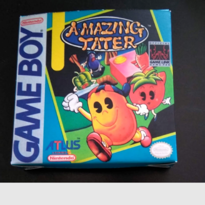 Amazing Tater Usa game boy art box only. | eBay