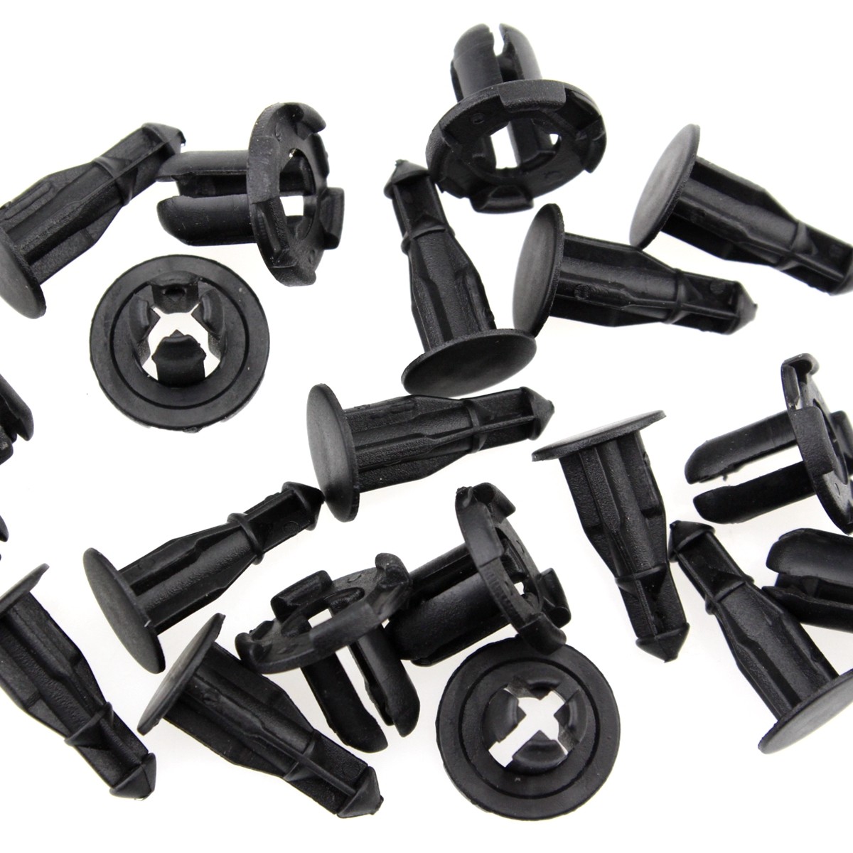 50pcs Fender & Bumper Clips Trim Mountings Fastener Screws Bracket for ...