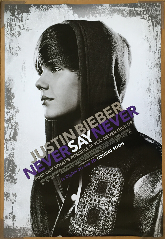 Justin Bieber Movie Poster Kinocenter Borken : Justin Bieber: Never