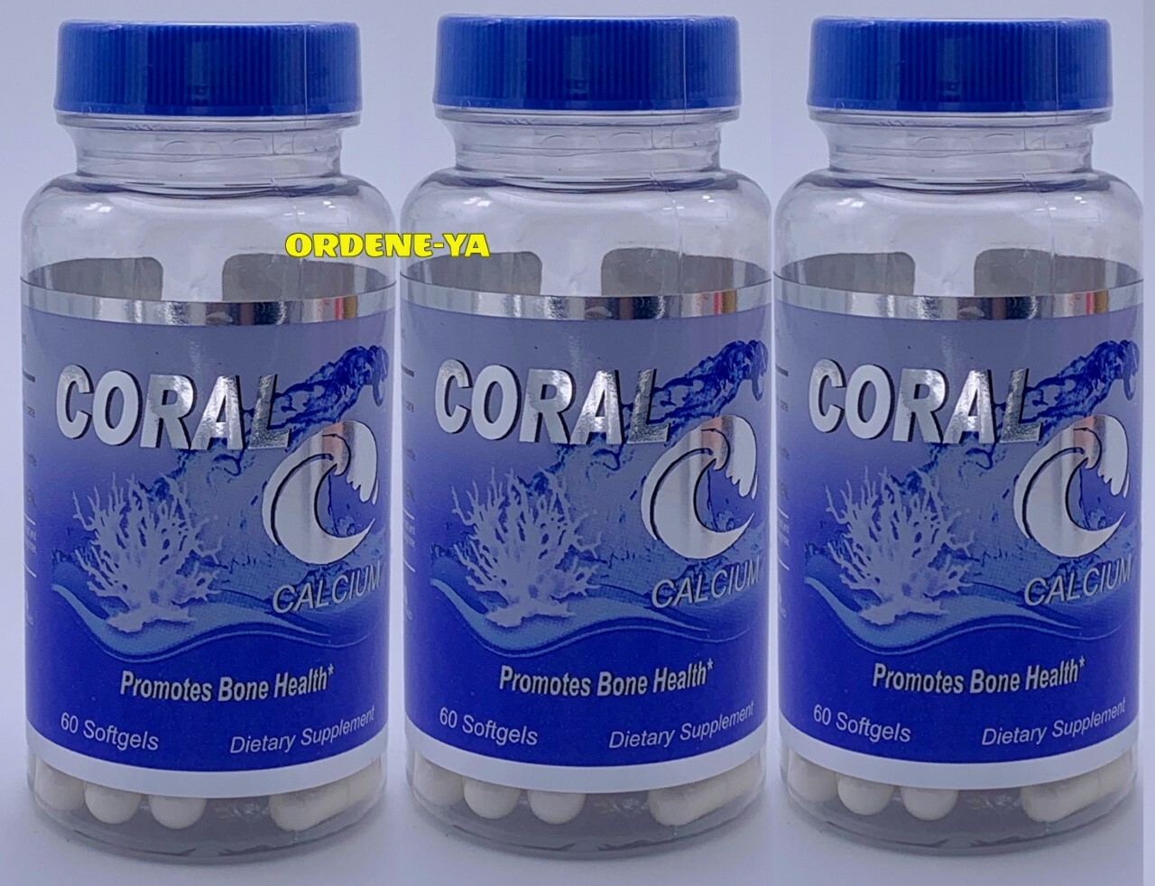 Coral Calcium Pills Promotes Bone Health Vitamin D Supplement Contro | eBay