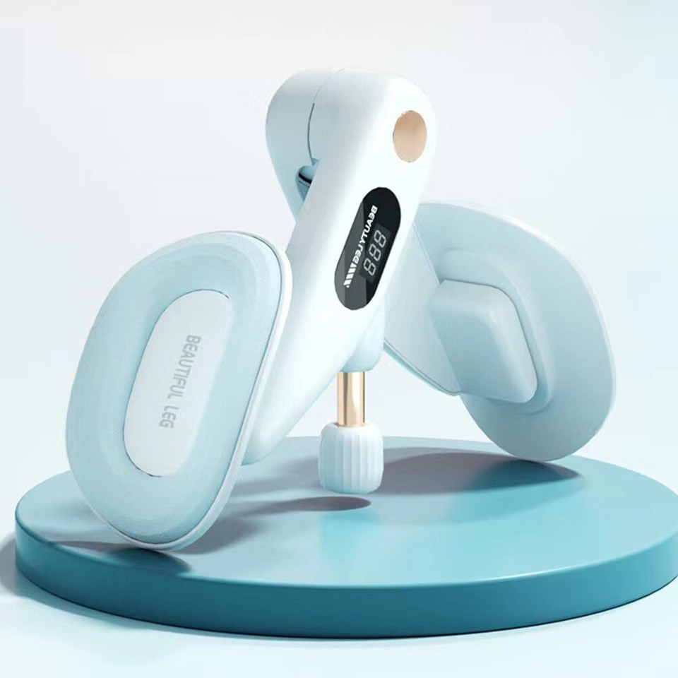 LED Kegel Exerciser USB-C Rechargeable Inner Thigh Exerciser Leg Clamp ...