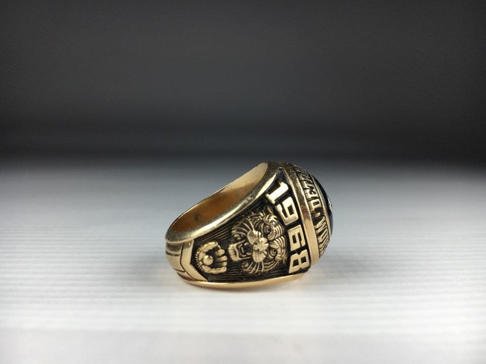 Detroit Tigers 1968 Balfour World Series Championship Ring with ...