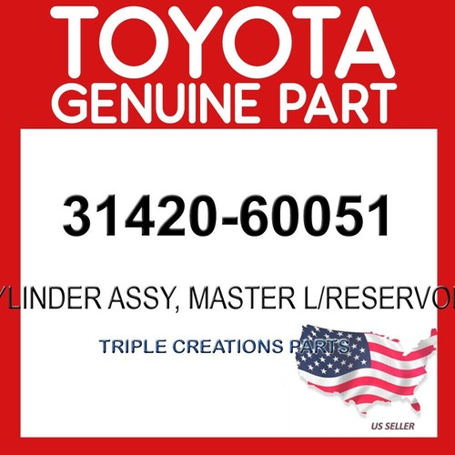 TOYOTA GENUINE 3142060051 CYLINDER ASSY 31420-60051 | eBay