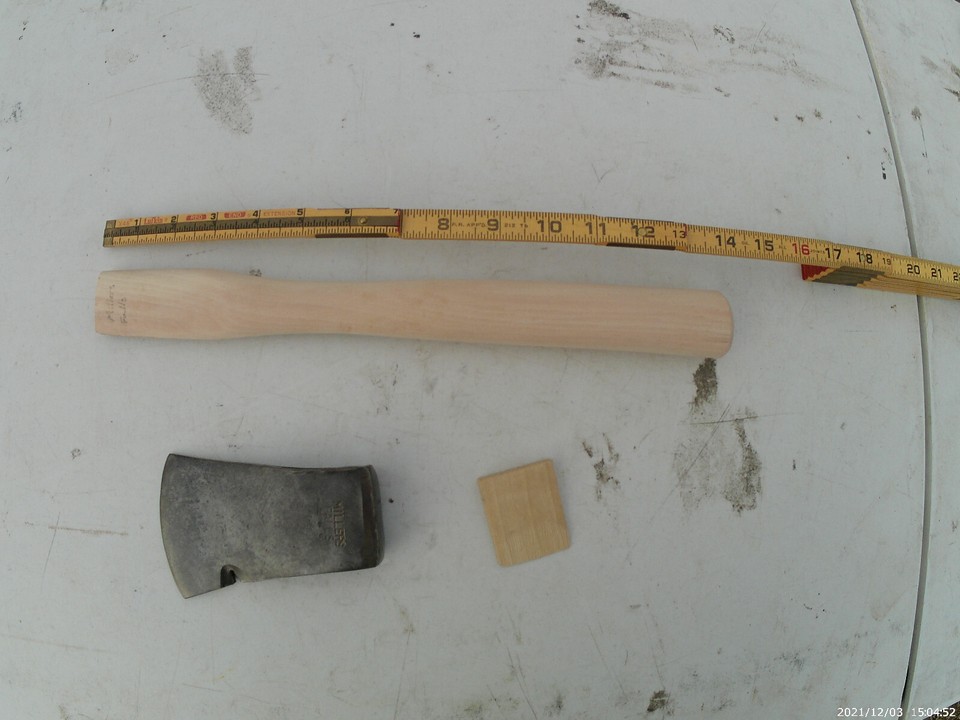 Millers Falls Hatchet kit, Vintage Millers Falls Hatchet, DIY axe, head ...