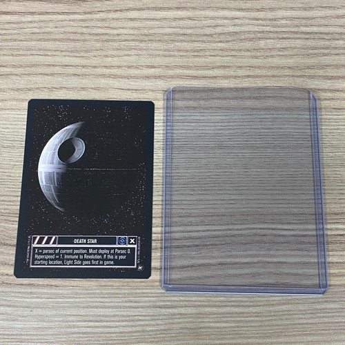 STAR WARS DEATH STAR A NEW HOPE CCG DECIPHER COLLECTABLE TRADING CARD ...
