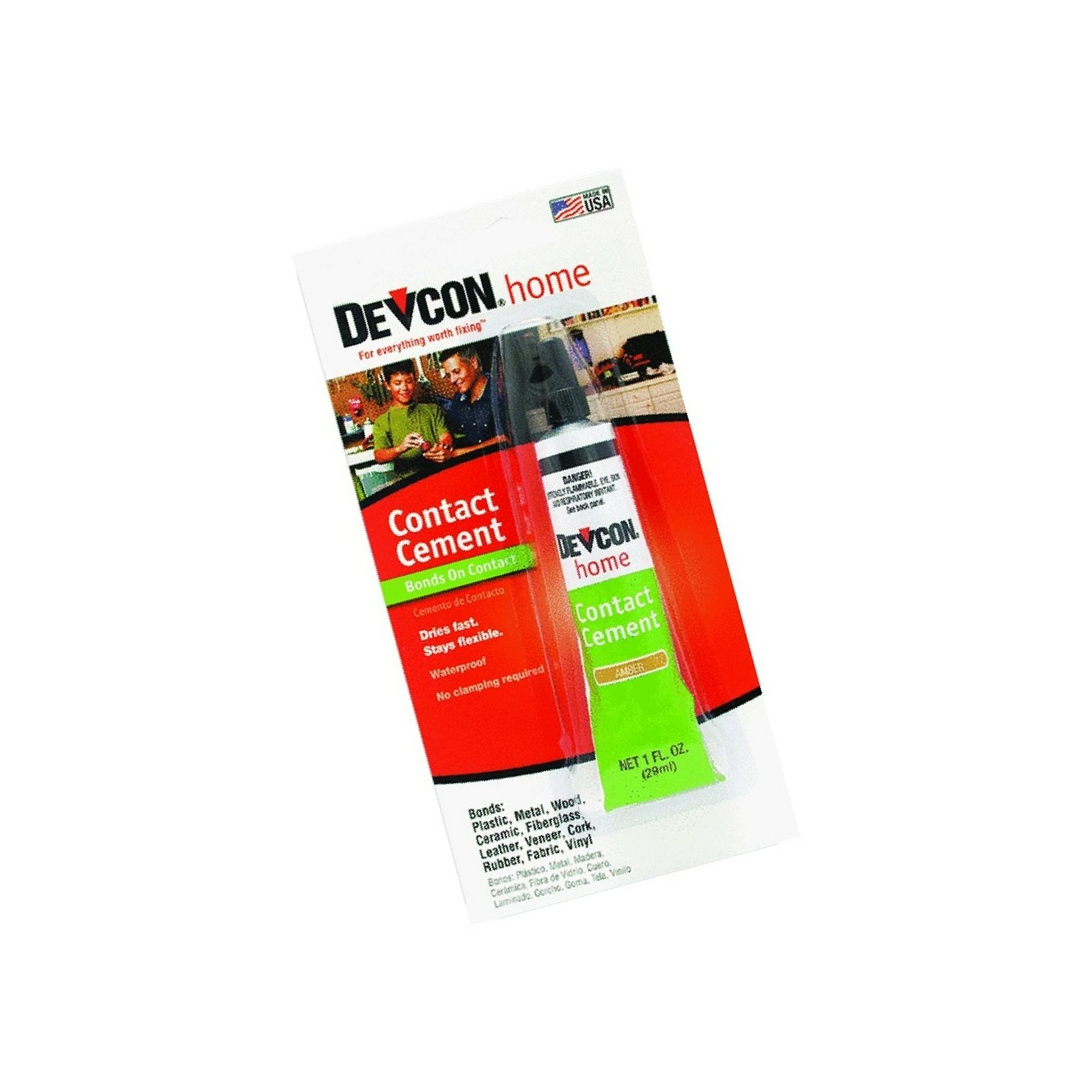 Du-Bro S-180 1 oz Devcon Contact Cement Tube 78143180453| eBay