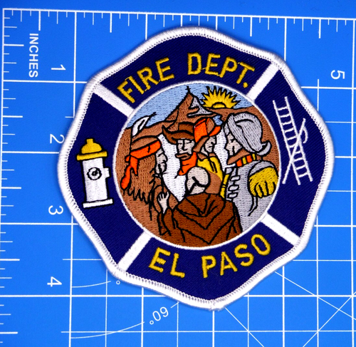 El Paso Texas Fire Department patch-New | eBay