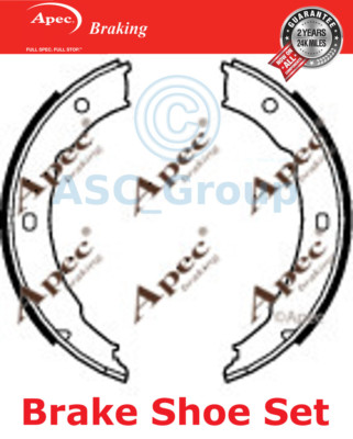 Apec Braking Replacement 185mm x 30mm Drum Brake Shoes Set SHU610 | eBay