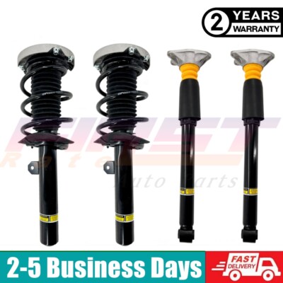 4x Front Rear Shock Struts Assys For BMW X1 F48 sDrive28i xDrive28i ...
