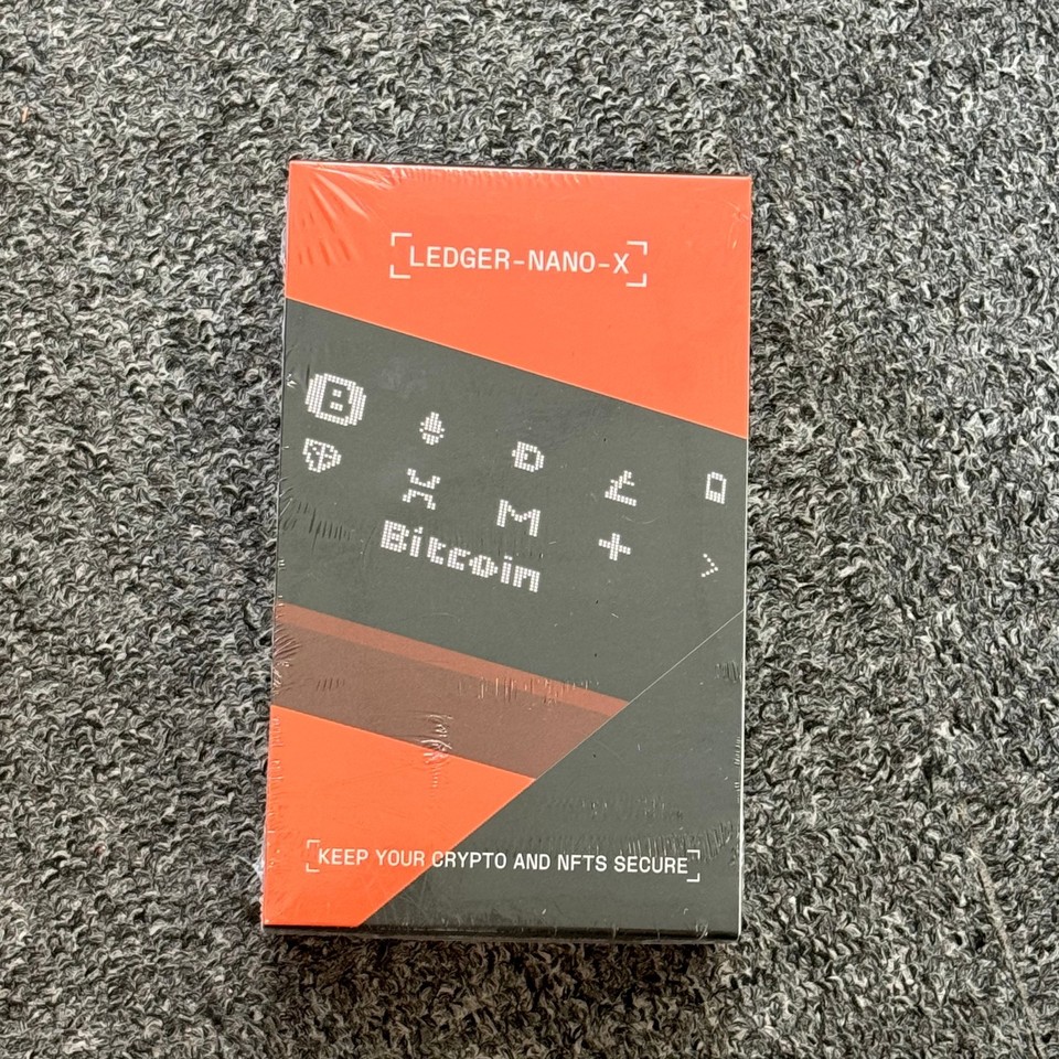 Ledger Nano X Crypto Bitcoin Hardware Wallet Cold Wallet New Factory ...