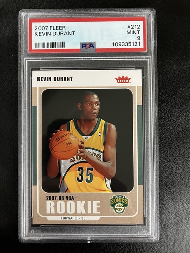 2007 Fleer Kevin Durant Rookie Card #212 PSA 9 | eBay.de
