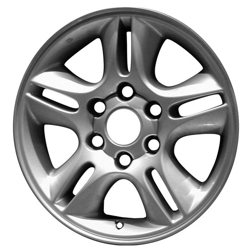 For 2005-09 Lexus GX470, 17x7.5, 140mm, 6 Lug, HYPERSILVER, 10 Spoke ...