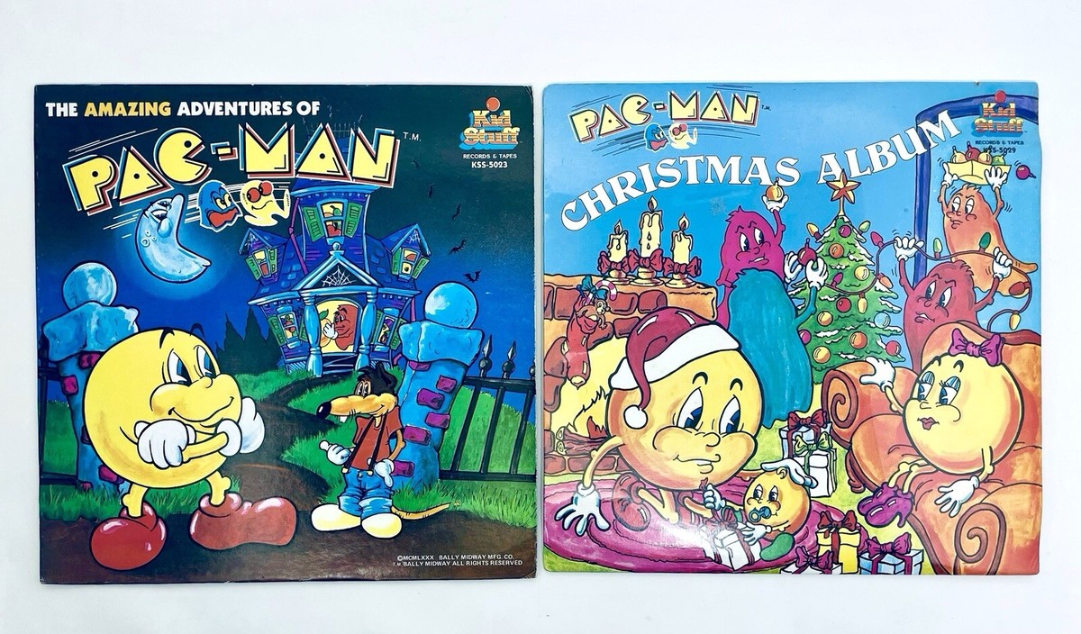 Pac Man Christmas Card